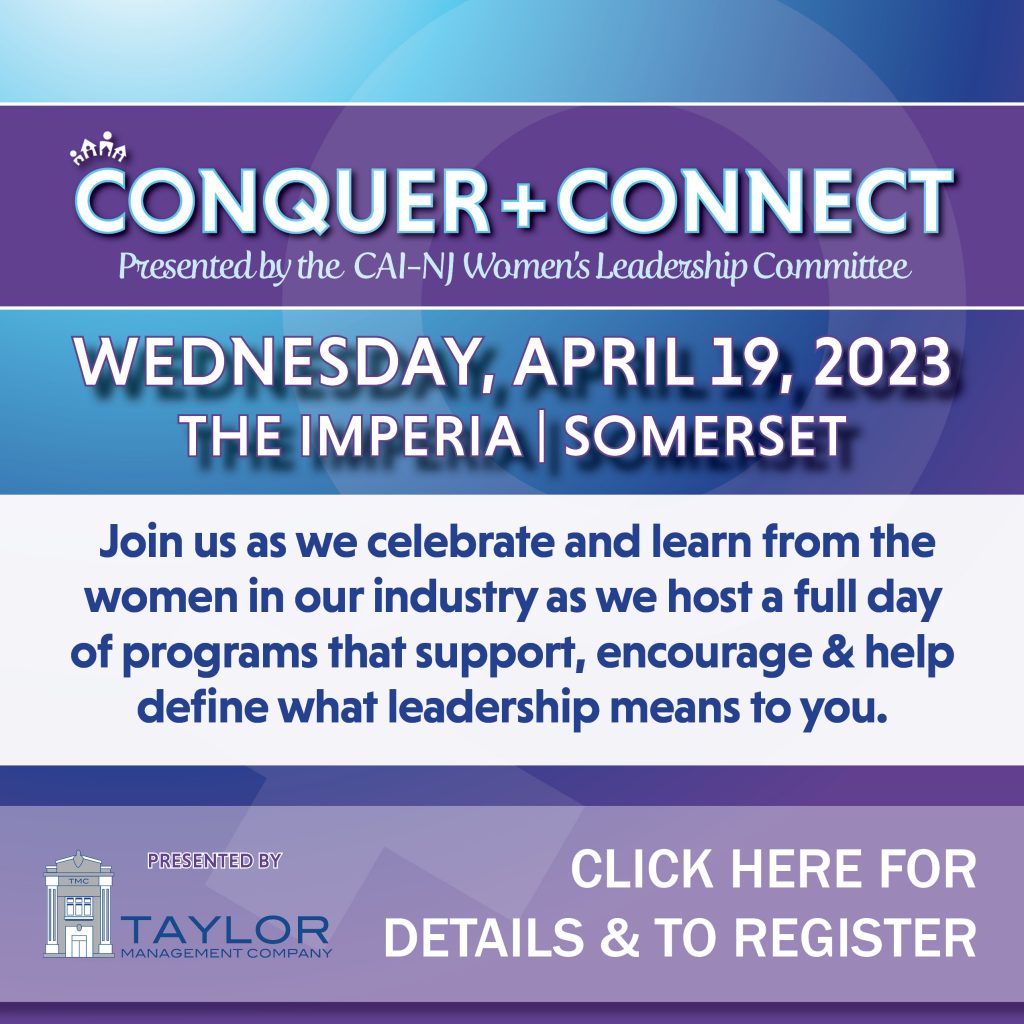 Education Events - Community Associations Institute New Jersey Chapter