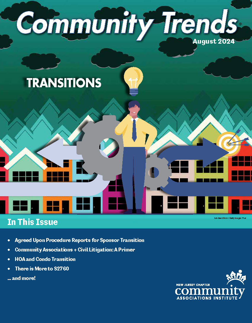 Community Trends - Community Associations Institute New Jersey Chapter